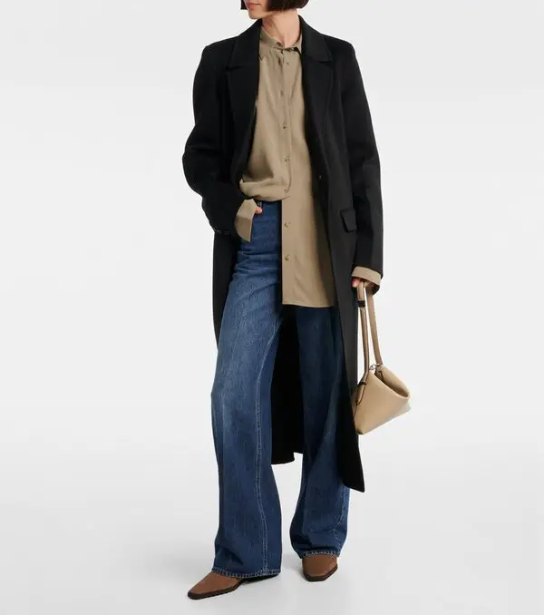 TOTEME Shearling-lined Suede Ankle Boots - Brown