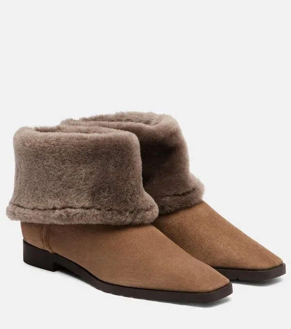 TOTEME Ankle Boots - Brown