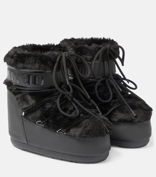 Moon Boot Icon Low Snow Boots - Black