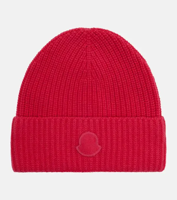Moncler Cashmere Beanie - Red