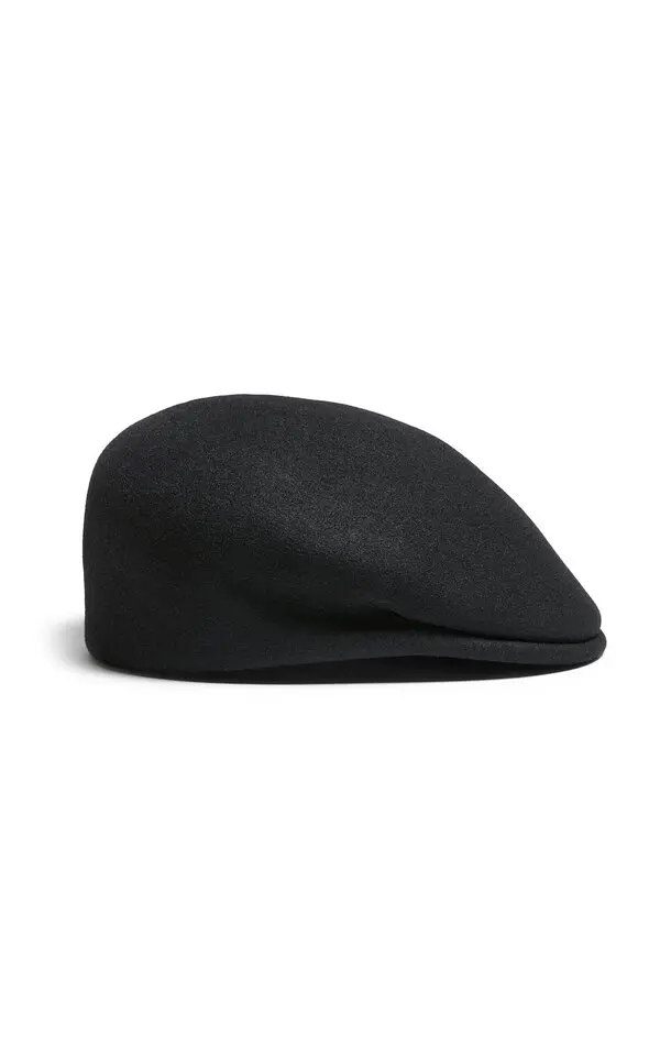Khaite Vito Felt Hat - Black
