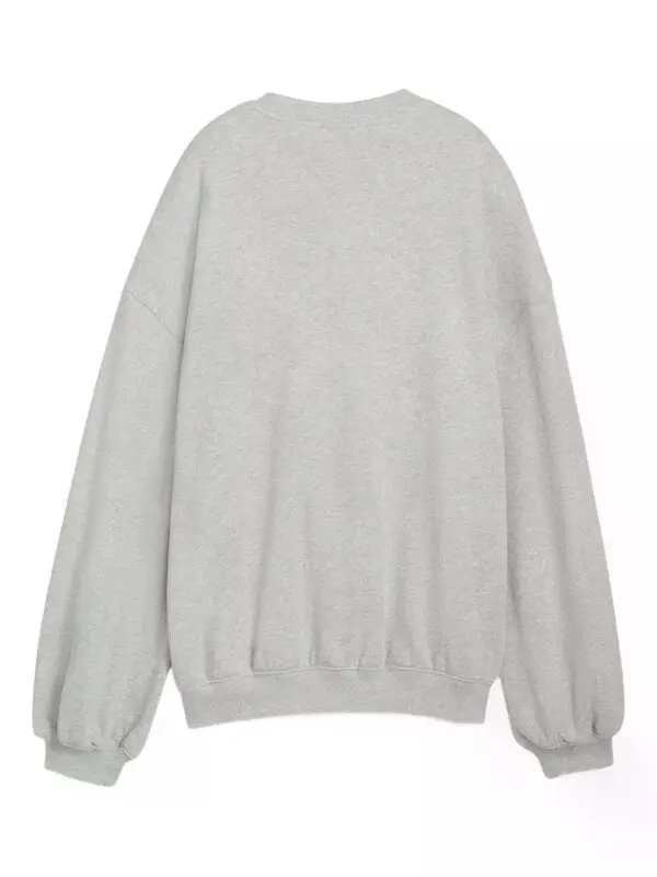 PUMA Rosé Logo Embroidered Sweatshirt
