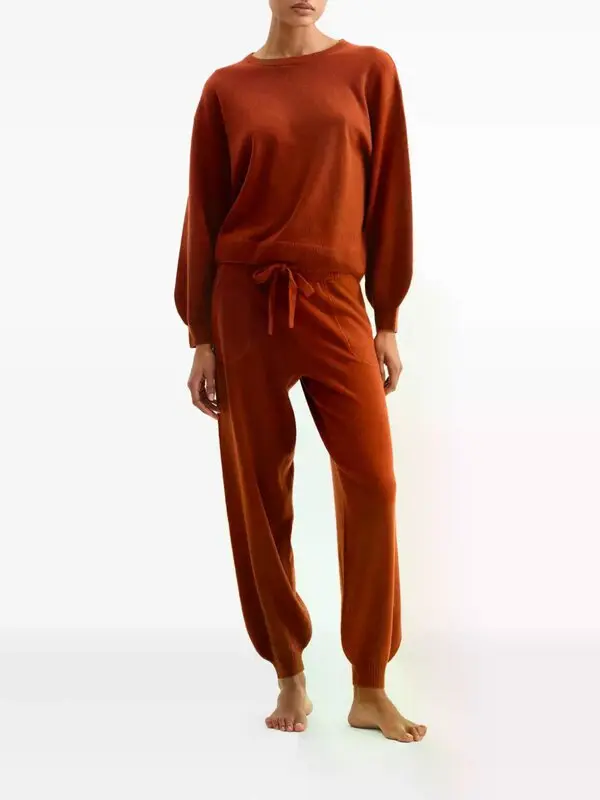 ERES Bishop-sleeve Sweater - Brown