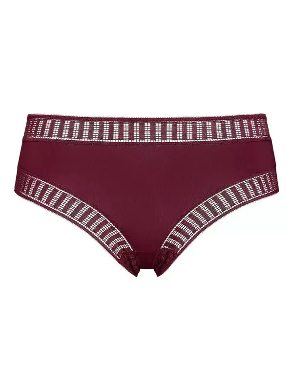 ERES Gabby Graphic-lace Tanga - Purple