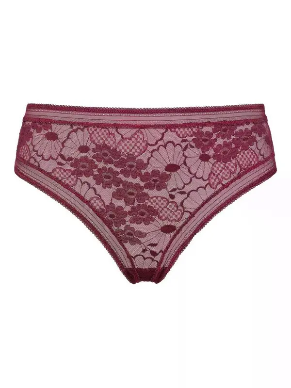 ERES Floral Lace Tanga - Purple