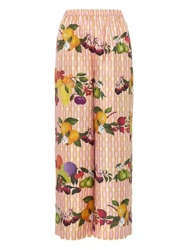 ERES Canelle Fruit-print Pyjama Bottoms - Pink