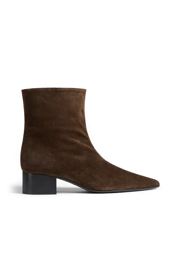 Khaite Andee Ankle Boots - Brown