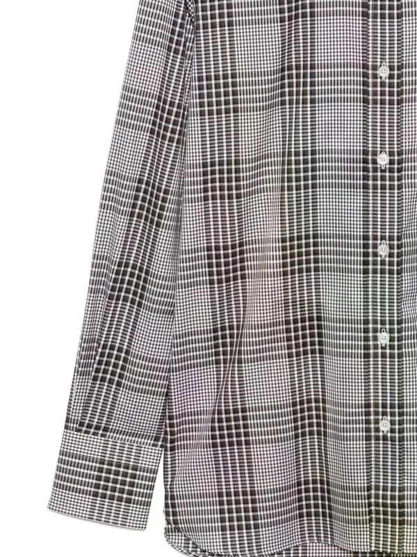 TOM FORD Plaid Cotton Shirt