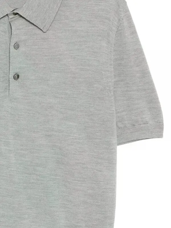 TOM FORD Mélange-effect Polo Shirt