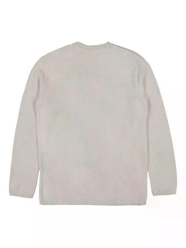 WALTER VAN BEIRENDONCK Why Be Blue" Graphic Knit Jumper