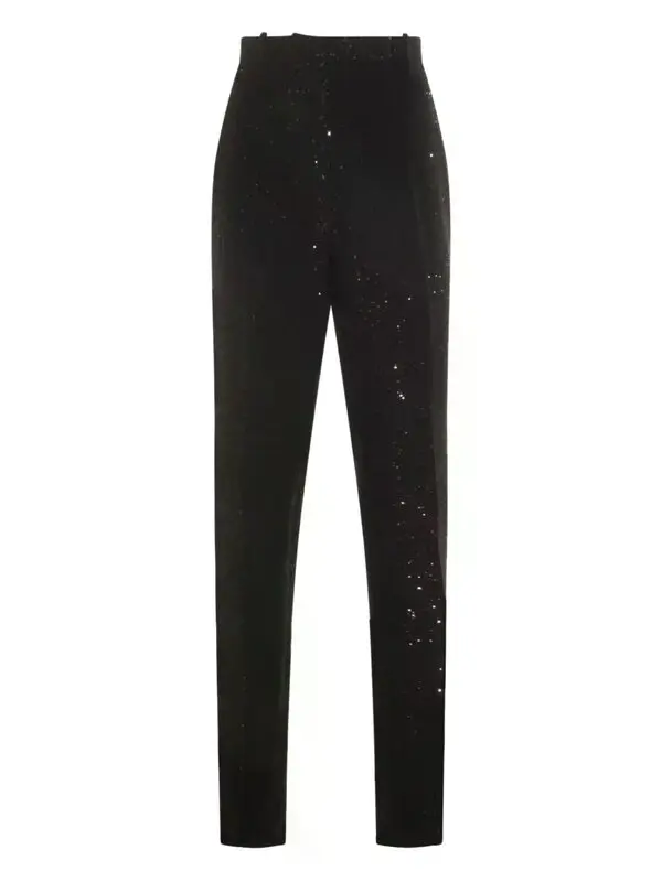 TOM FORD Sequin-embellished Trousers - Black