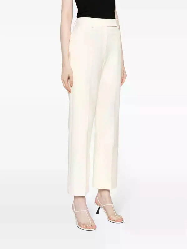 GOODIOUS Straight-leg Tailored Trousers