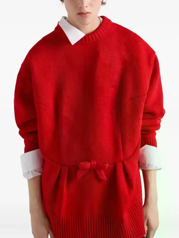 Prada Bow-detail Sweater