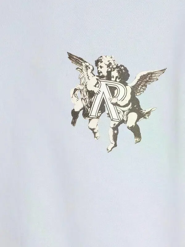 REPRESENT Legacy Cherubs Printed Cotton Hoodie