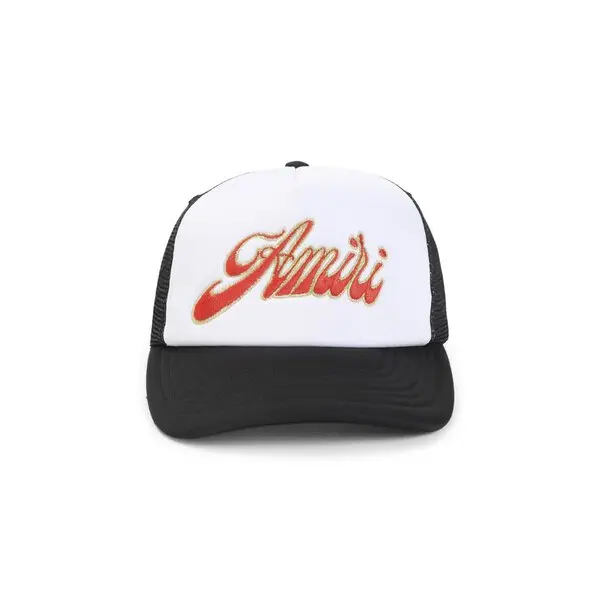 Amiri Groovy Trucker Hat - Black