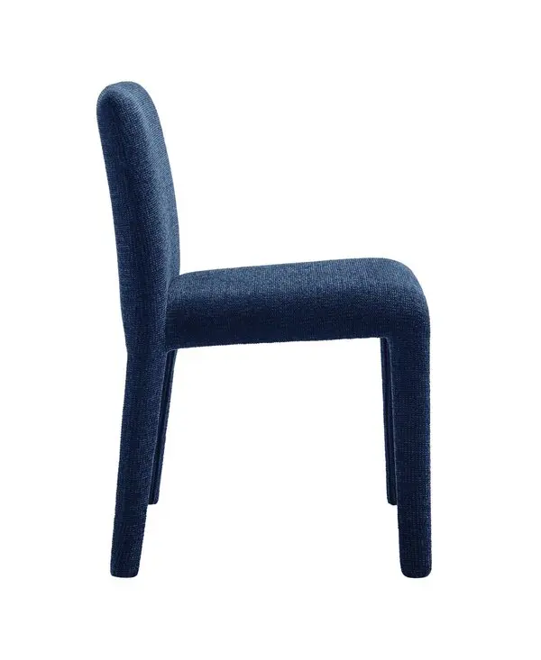 MODWAY Rhodes Upholstered Dining Chair - Navy