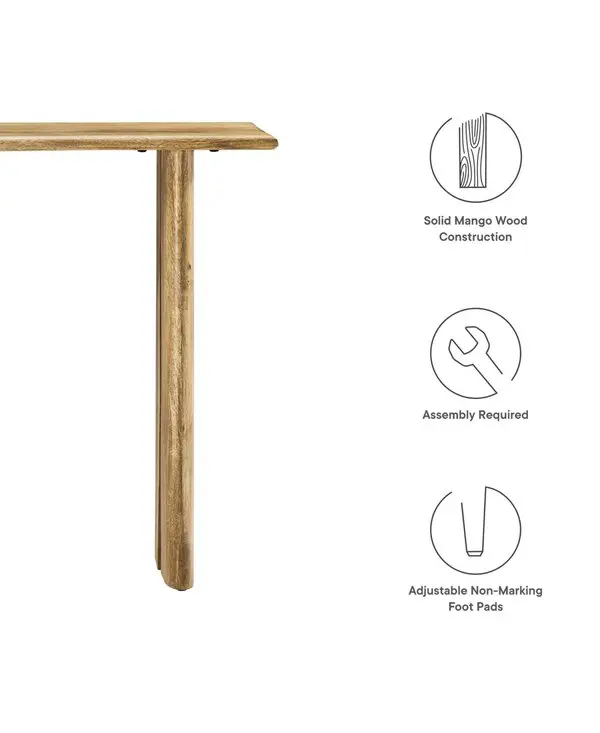 MODWAY Amistad Wood Console Table