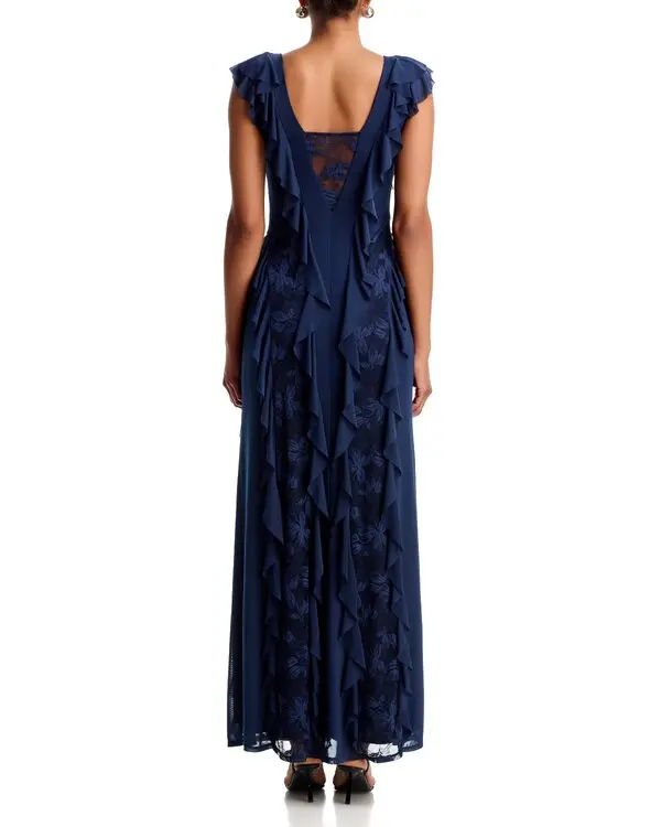 AFRM Trista Maxi Dress - Black Iris