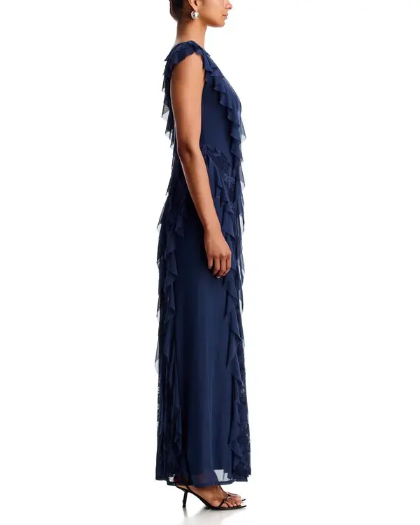 AFRM Trista Maxi Dress - Black Iris