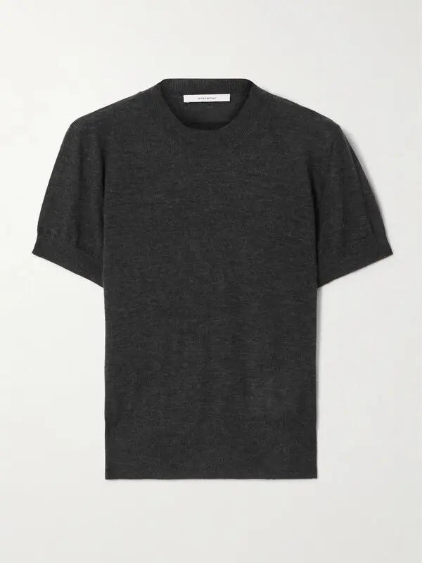 Givenchy Cashmere T-shirt - Gray