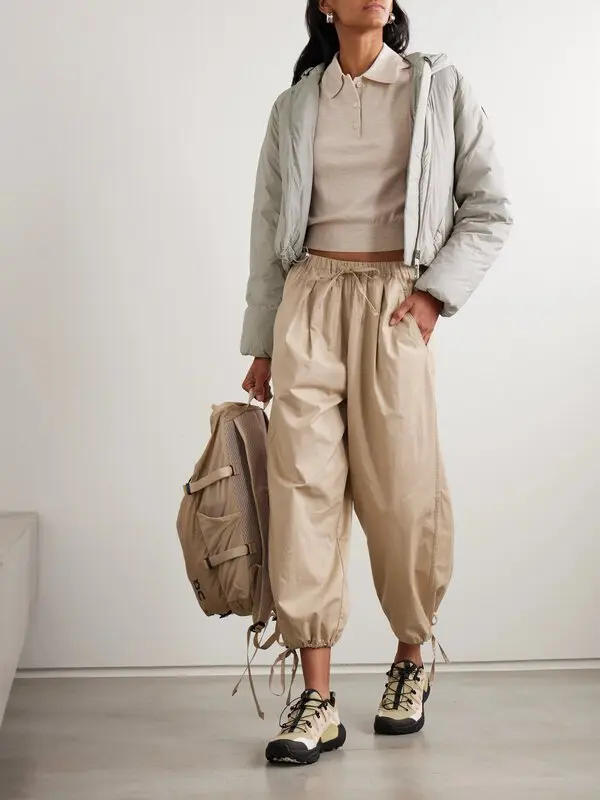 Canada Goose Elba Cropped Padded Jacket - Gray