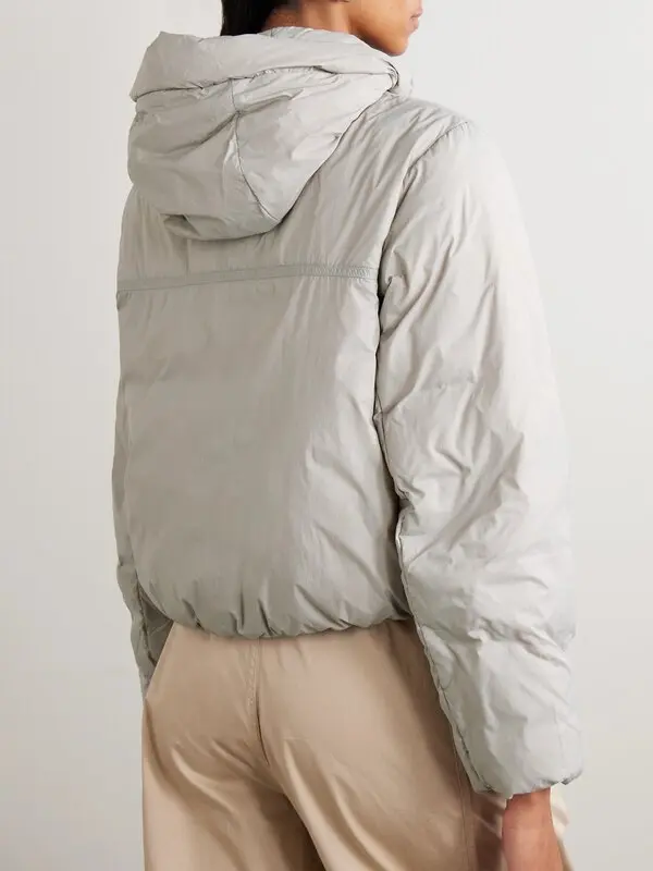 Canada Goose Elba Cropped Padded Jacket - Gray