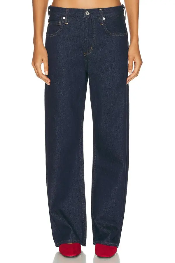 Citizens Of Humanity Lindz Low Rise Easy Straight Jeans - Amherst