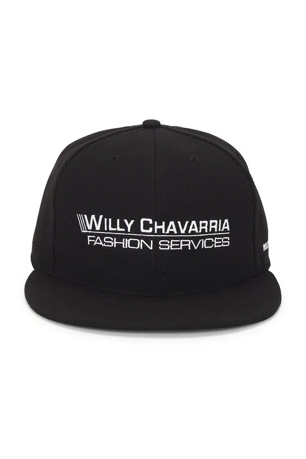 WILLY CHAVARRIA Fashion Services Cap - Black