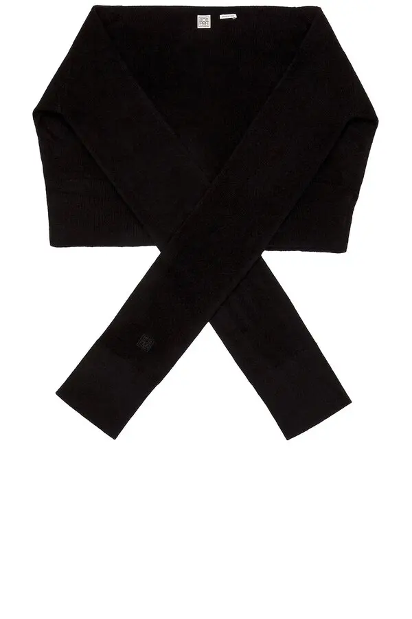 TOTEME Sleeve Scarf - Black