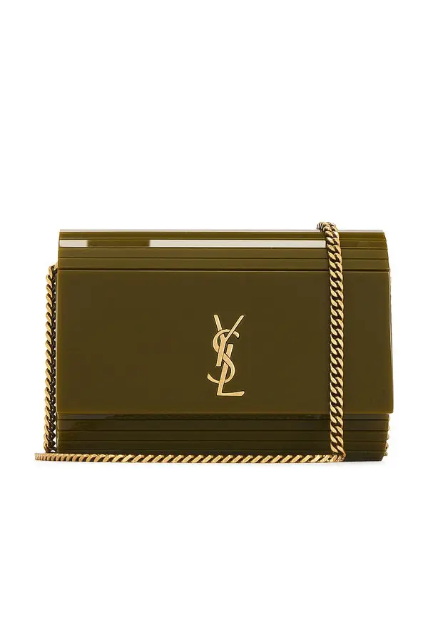 Saint Laurent Mini Vicky Minaudiere Bag