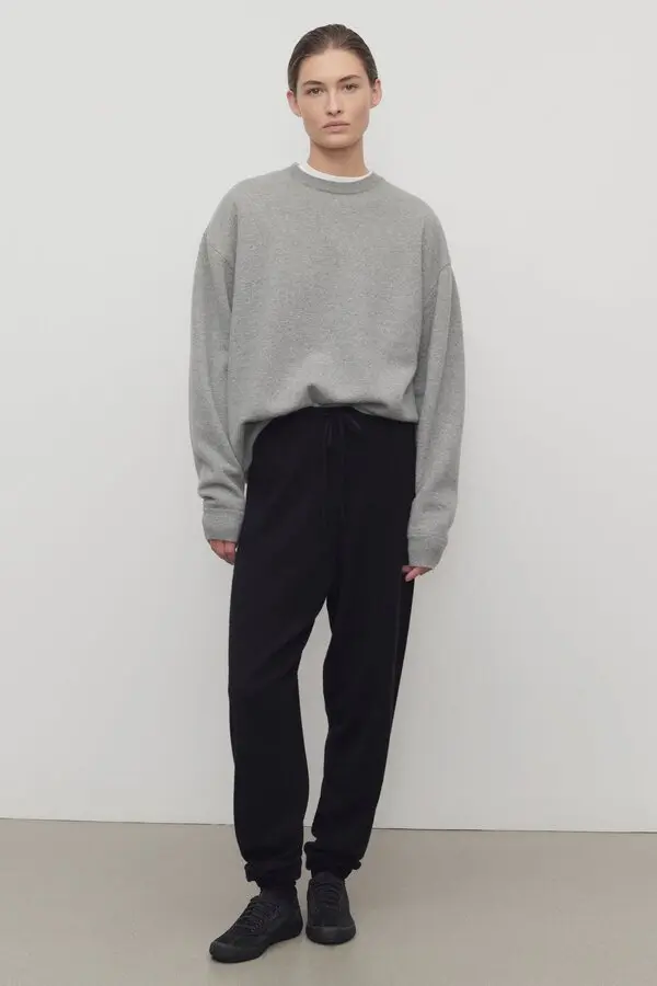 THE ROW Lippet Cashmere Pants - Black