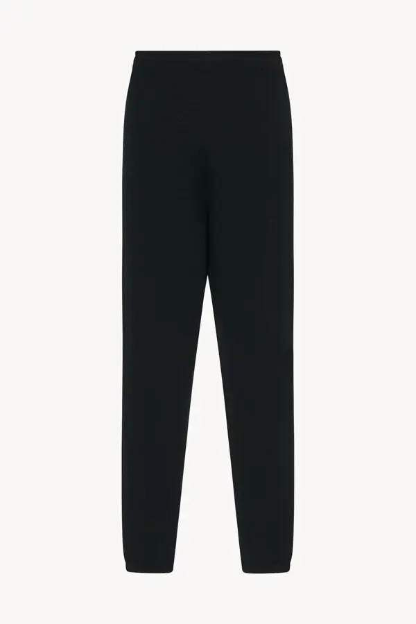 THE ROW Lippet Cashmere Pants - Black