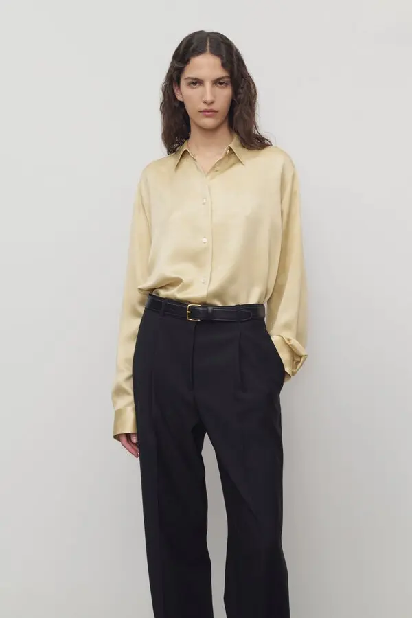 THE ROW Takara Silk Shirt