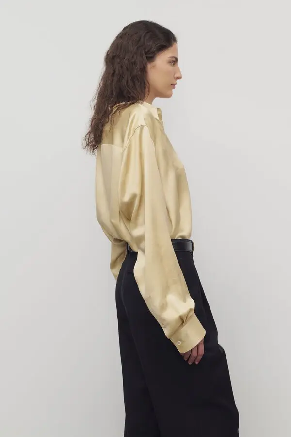 THE ROW Takara Silk Shirt