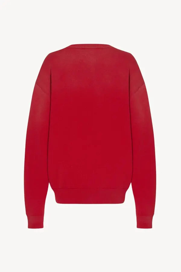 THE ROW Leora Cashmere Sweatshirt