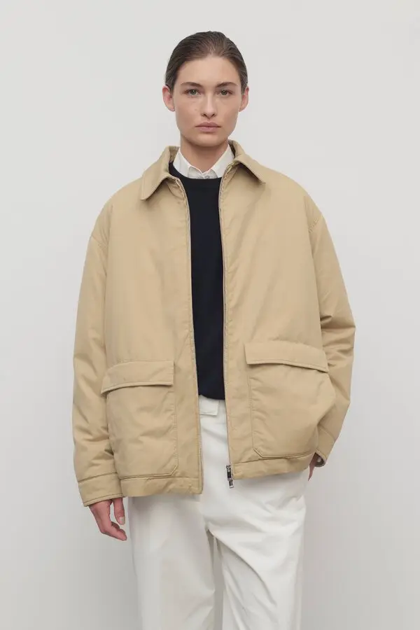 THE ROW Aurelius Jacket - Sand