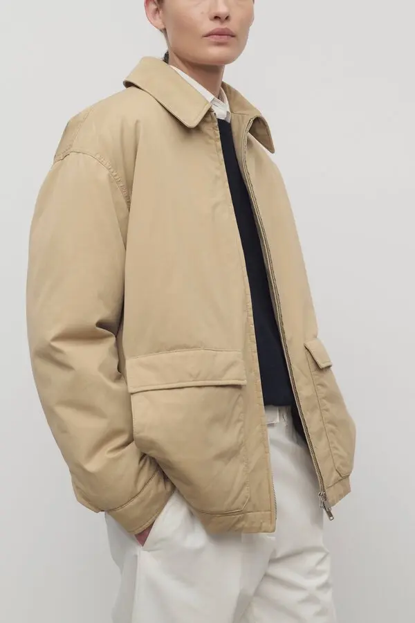 THE ROW Aurelius Jacket - Sand