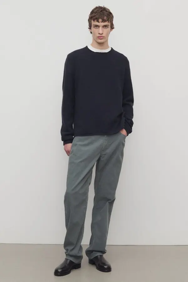 THE ROW Corduroy Fred Pant - Grey