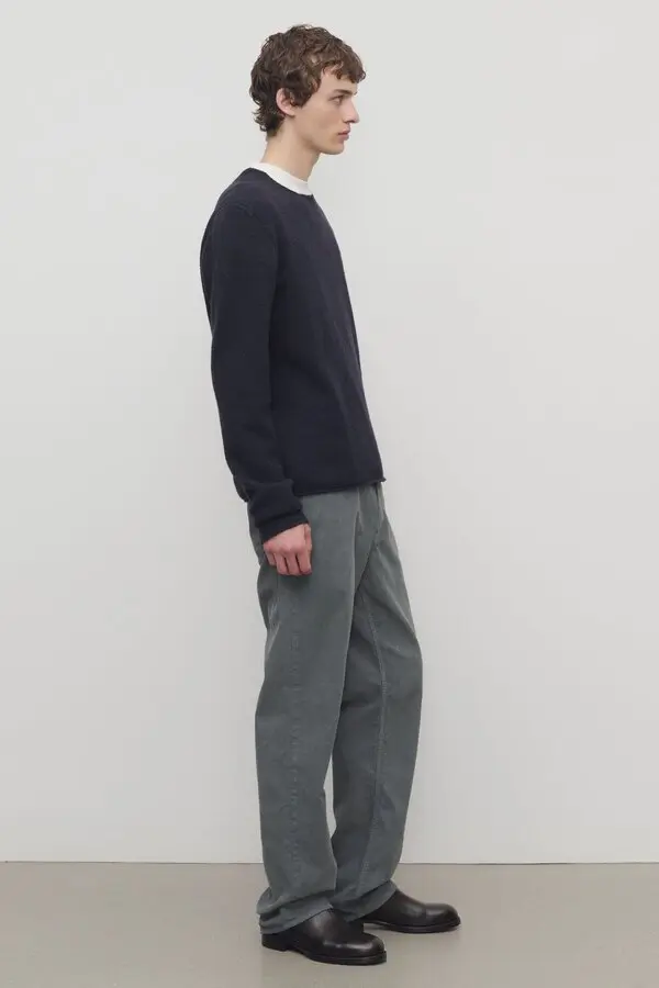 THE ROW Corduroy Fred Pant - Grey