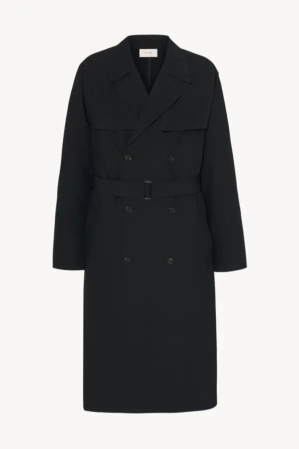 THE ROW Finnian Coat In Virgin Wool