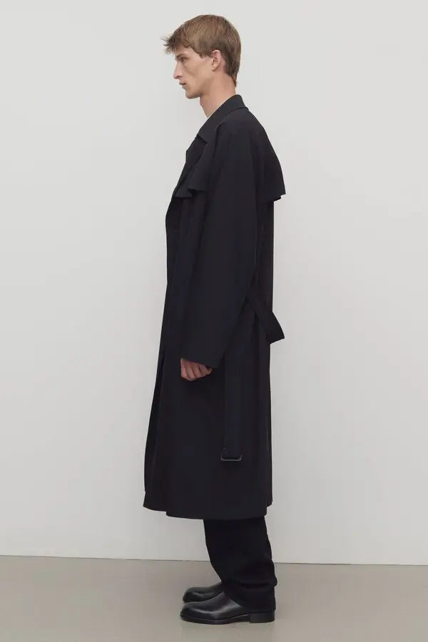 THE ROW Finnian Coat In Virgin Wool