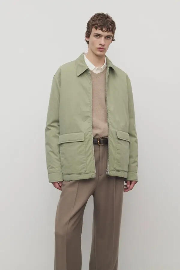 THE ROW Justo Jacket - Fossil