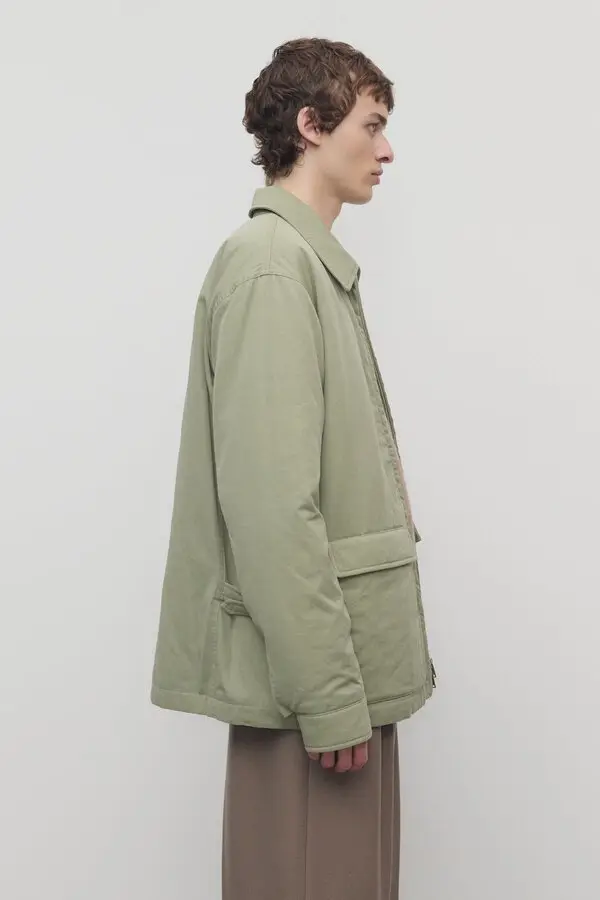 THE ROW Justo Jacket - Fossil