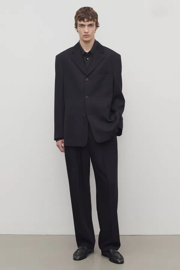 THE ROW Zev Pant In Virgin Wool