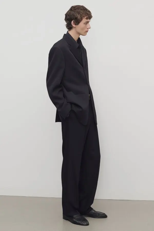 THE ROW Zev Pant In Virgin Wool