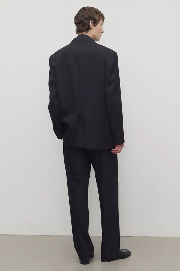 THE ROW Zev Pant In Virgin Wool