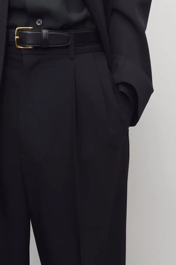 THE ROW Zev Pant In Virgin Wool