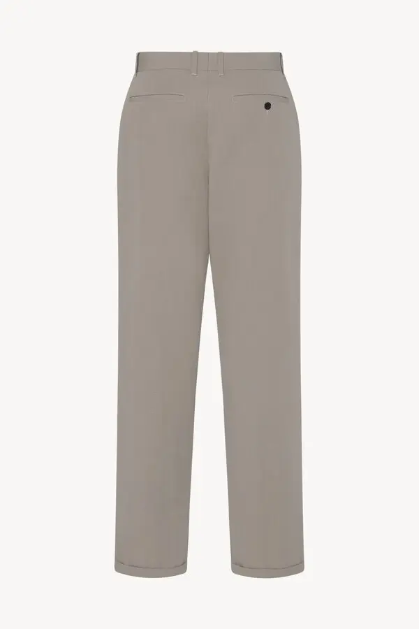 THE ROW Neriah Pant In Cotton And Silk