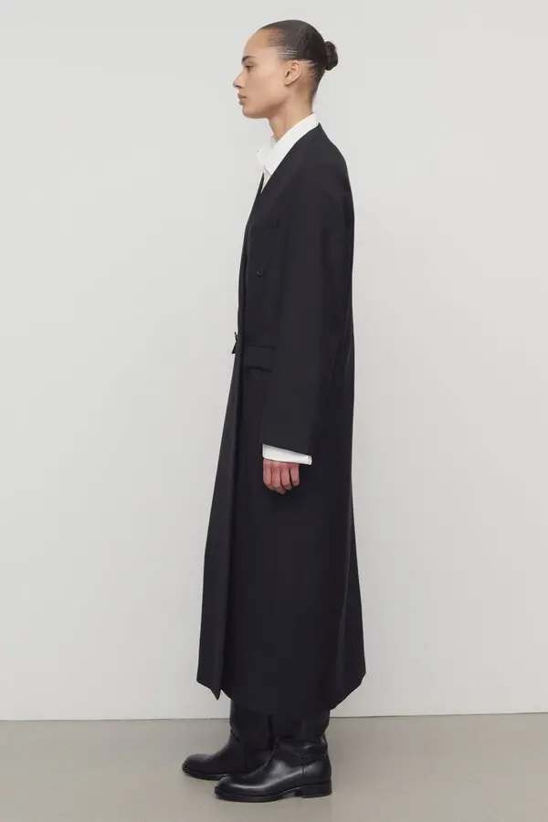 THE ROW Arista Coat In Virgin Wool