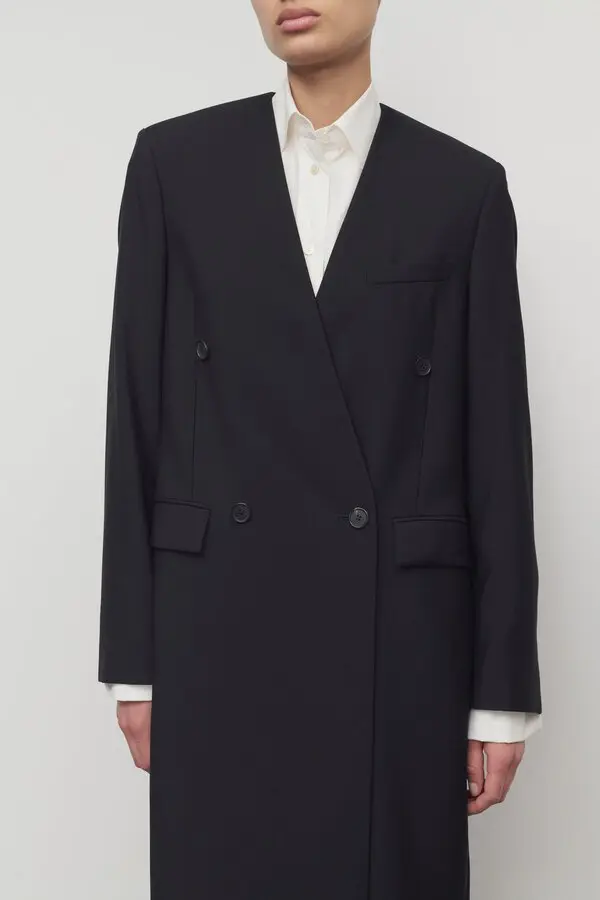 THE ROW Arista Coat In Virgin Wool